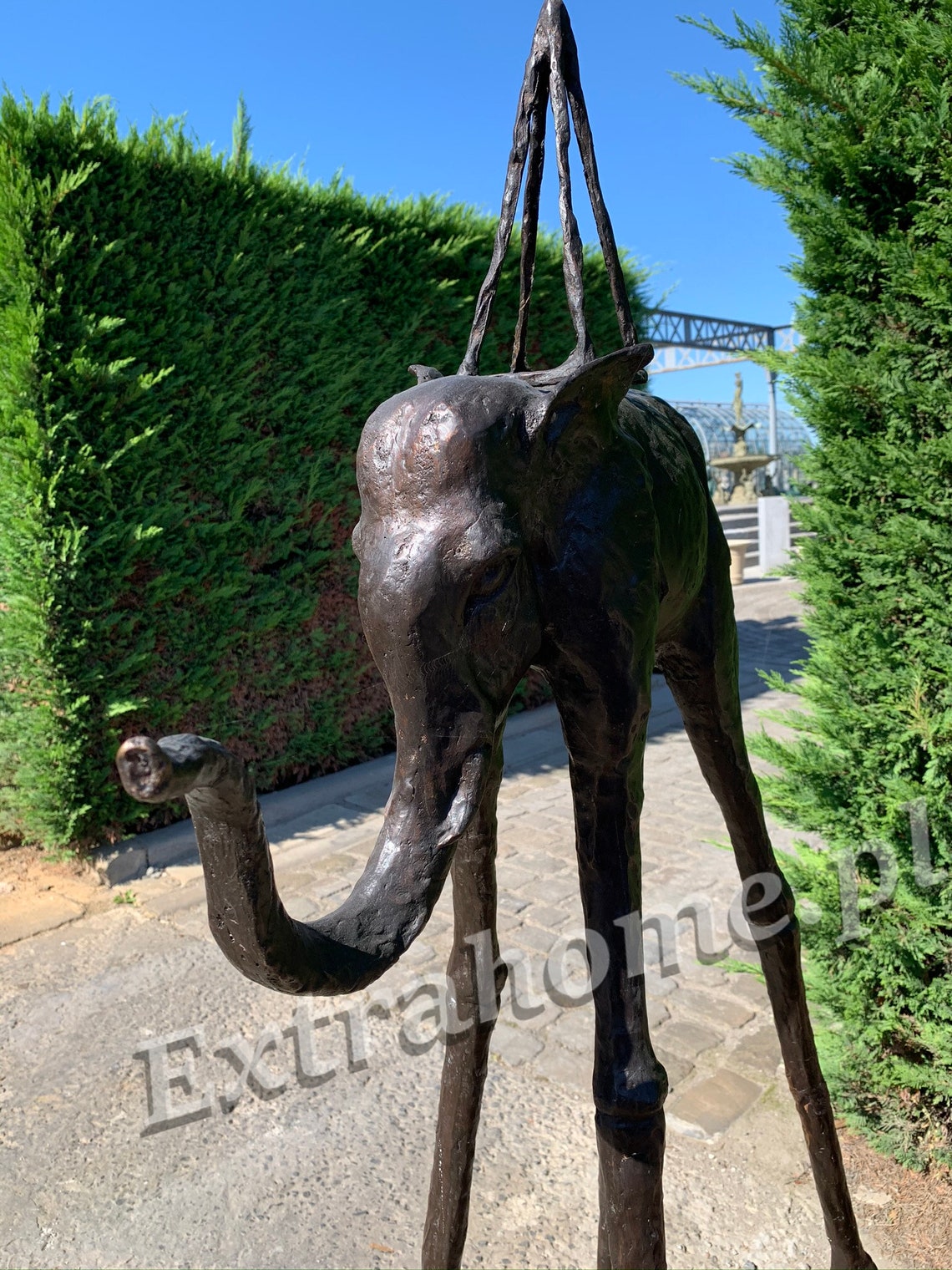 Space Elephant Monumental Sculpture Bronze Elephant - Etsy