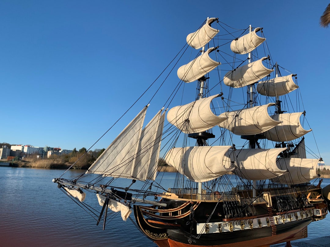 Tall Ship Replica of the USS Constitution - Etsy