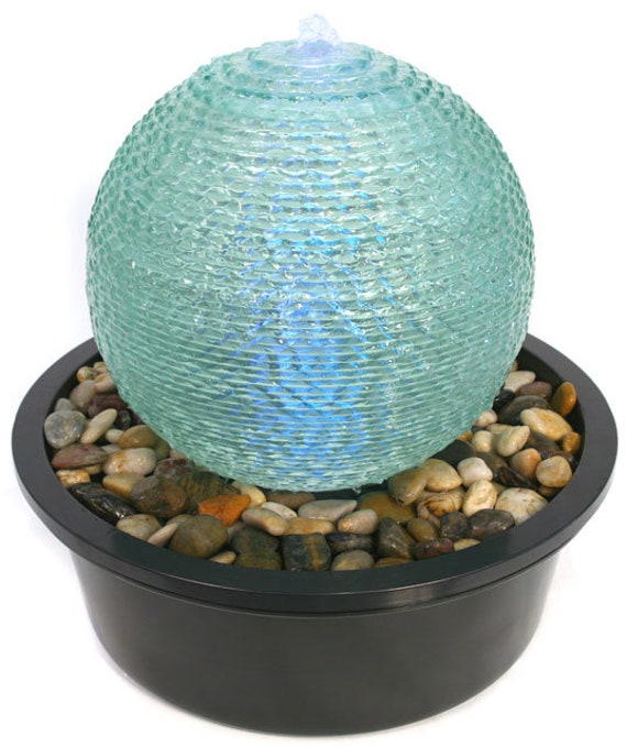 Fountain Emerald Ball 45cm ideal for the garden living room | Etsy