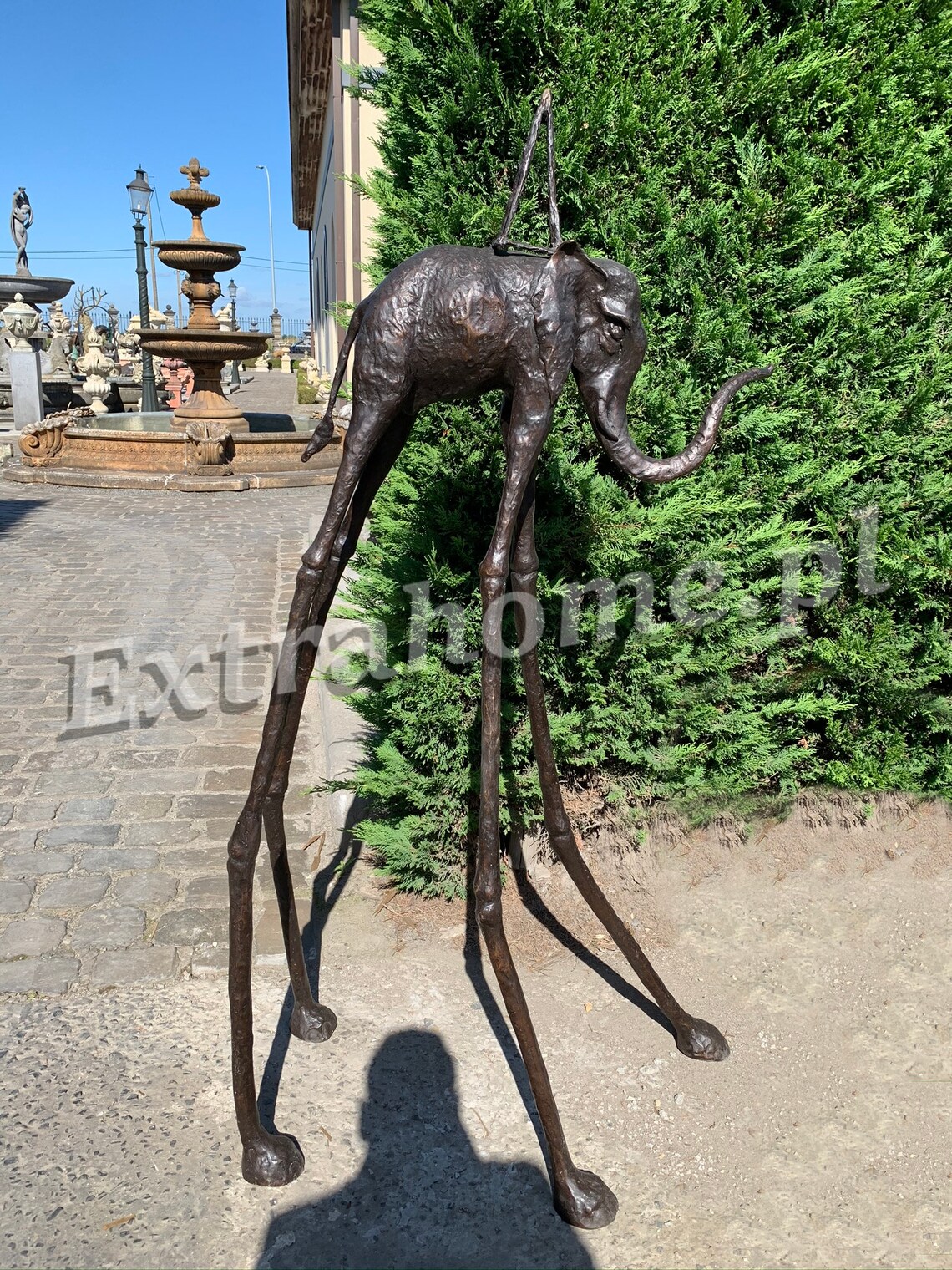 Space Elephant Monumental Sculpture Bronze Elephant - Etsy