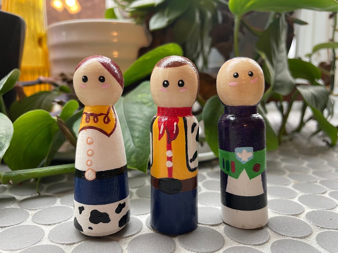 Toy Story Peg Dolls - Etsy