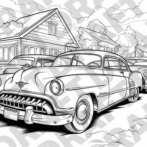 Printable Old Car Coloring Pages Classic Car Coloring Pages for ...