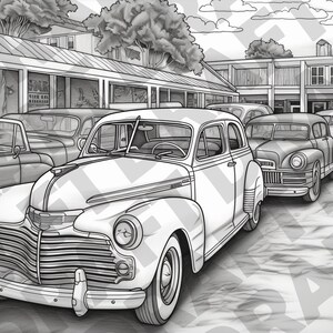 Printable Old Car Coloring Pages Classic Car Coloring Pages for ...