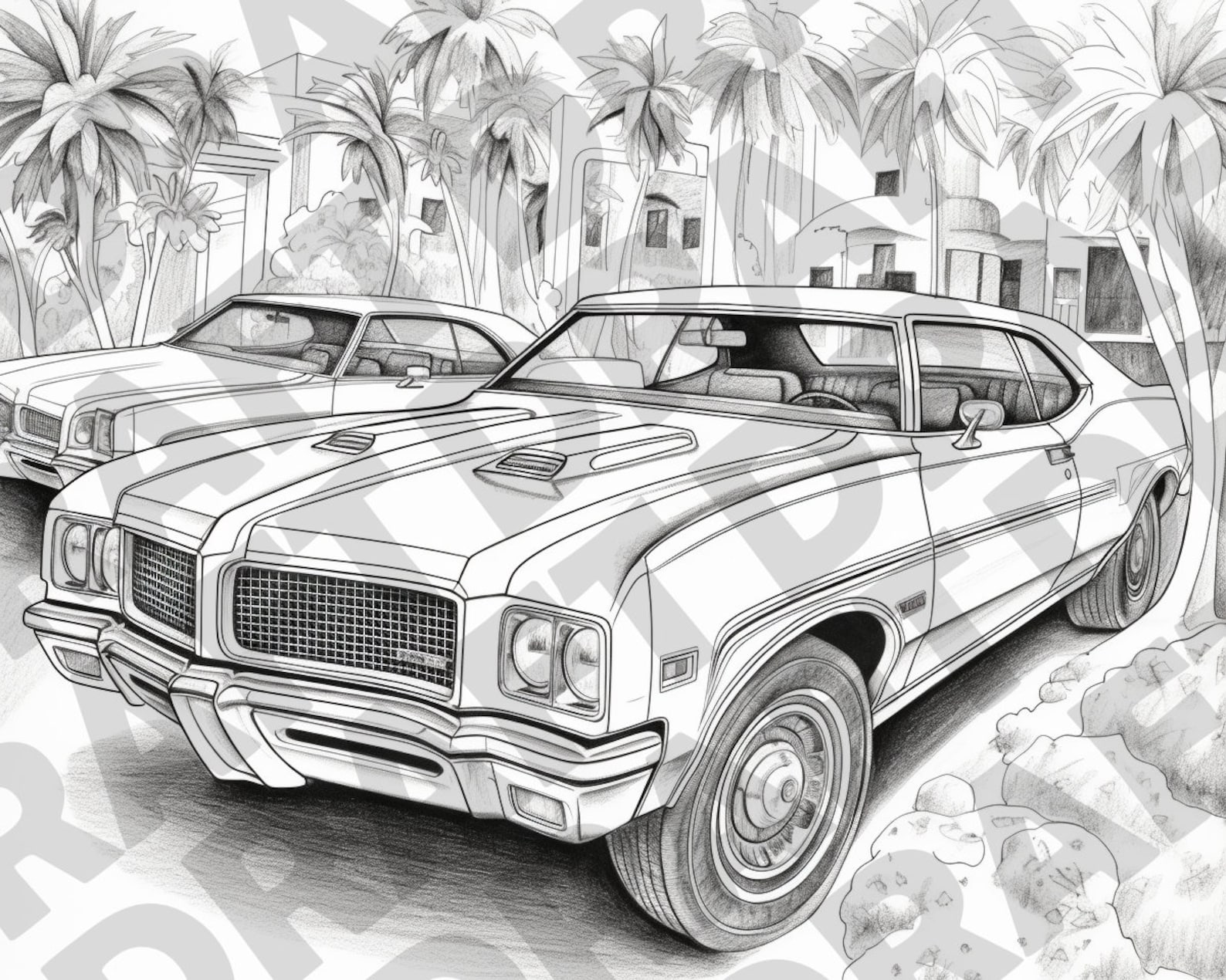 Printable Classic Car Coloring Pages Old-fashioned Car Coloring Sheets ...