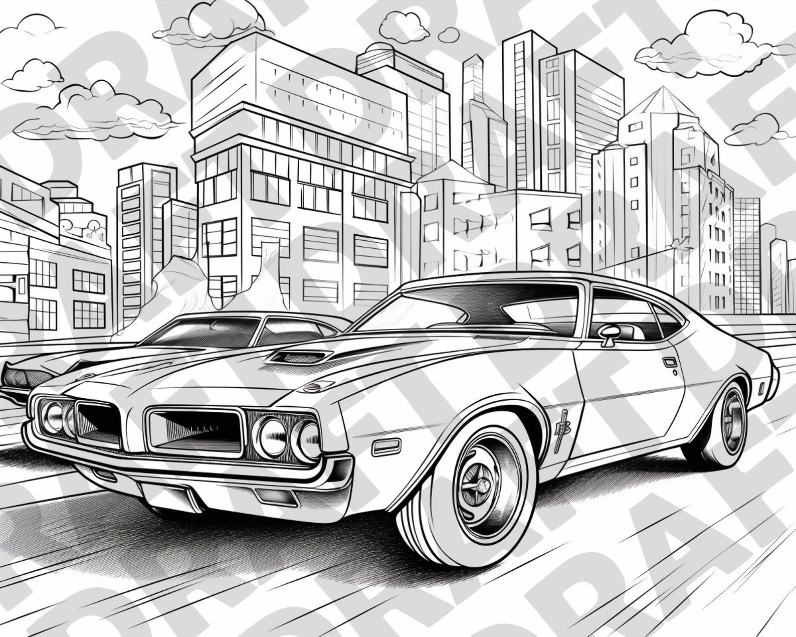 Printable Classic Car Coloring Pages Old-fashioned Car Coloring Sheets ...
