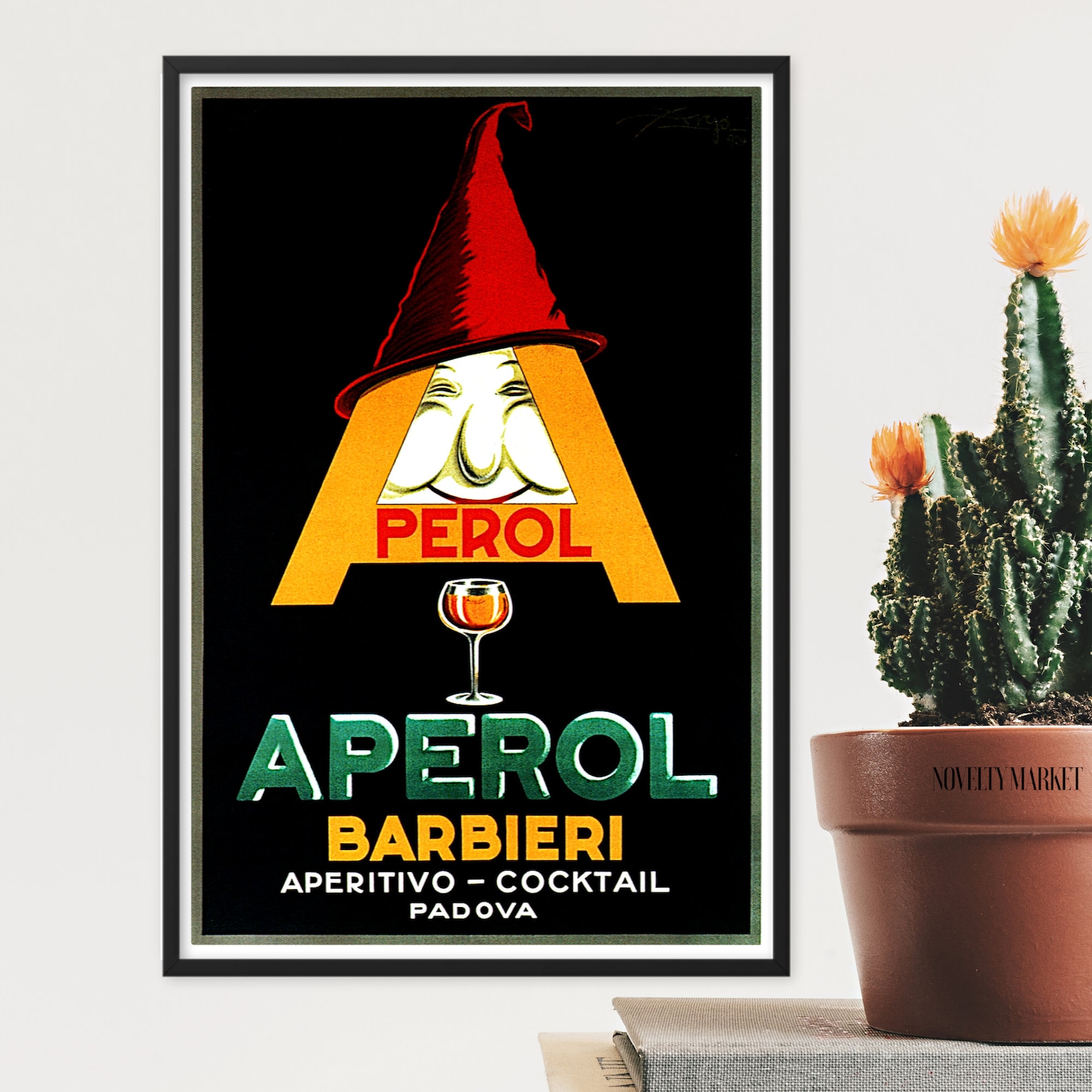 Aperol 1924 Vintage Advertising Poster for Aperol Spritz Lovers, Bar ...
