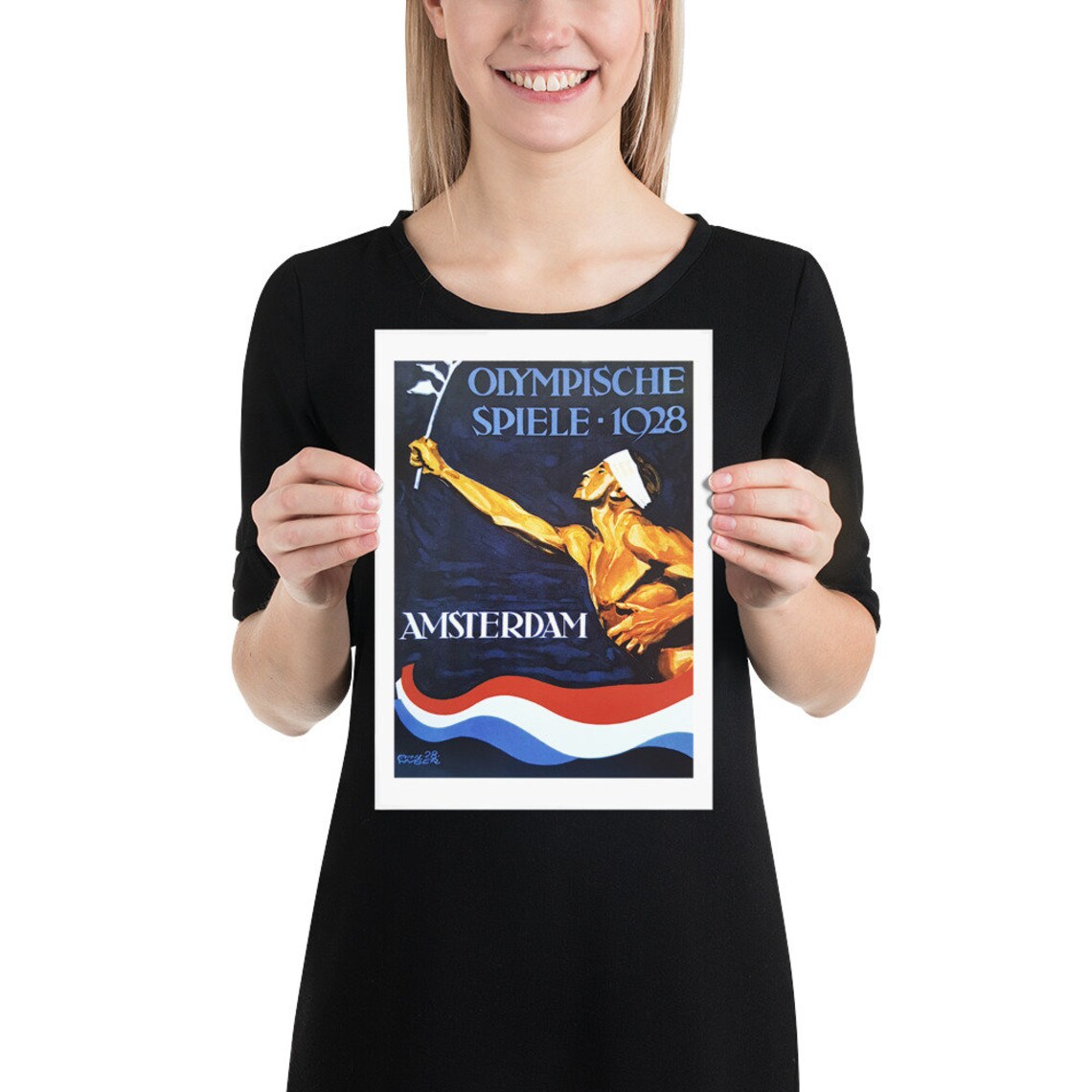Olympics Vintage Poster 1928 Amsterdam Poster Travel Gifts - Etsy