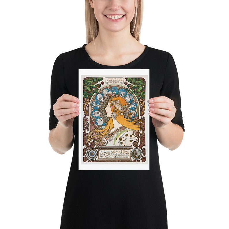 Zodiac 1896 by Alphonse Mucha Art Nouveau Print Mucha - Etsy