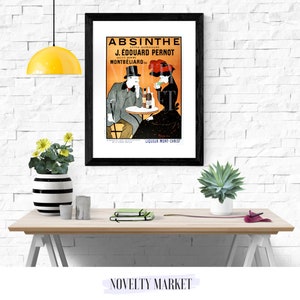 Absinthe Poster (1900-1903), Bar Poster, Alcohol Poster by Leonetto ...