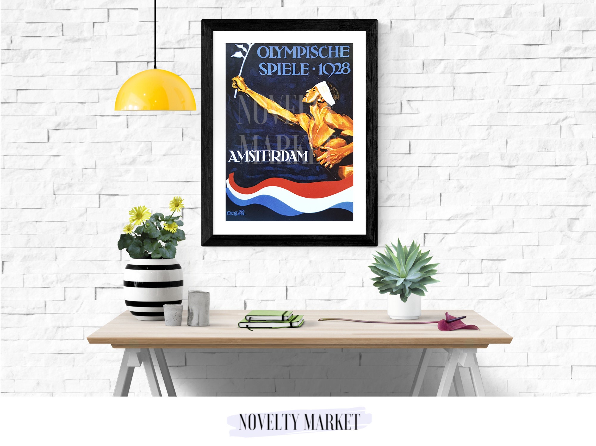 Olympics Vintage Poster 1928 Amsterdam Poster Travel Gifts - Etsy