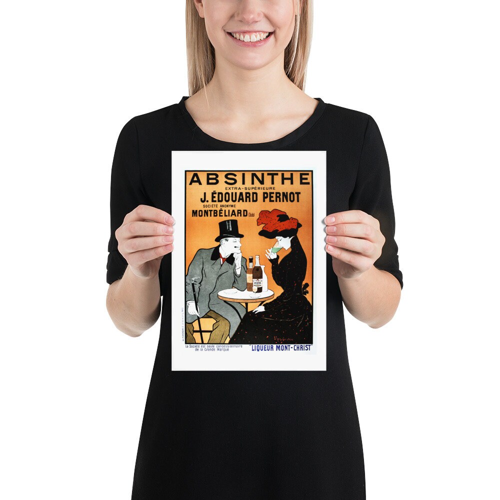 Absinthe Poster 1900-1903 Bar Poster Alcohol Poster by - Etsy