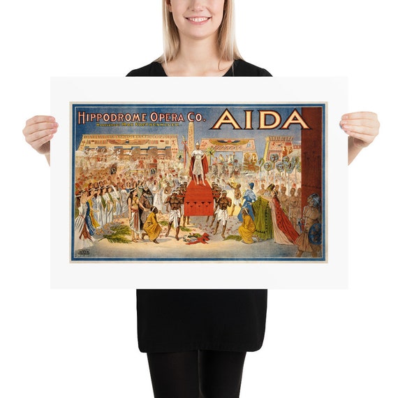 Aida O Poster Musical Aida Musical Posters For Sale | Redbubble