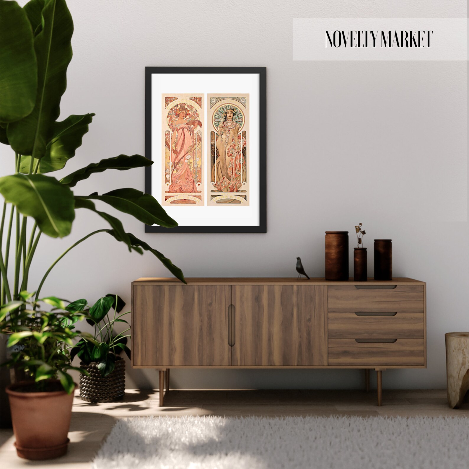 Moet Chandon 1899 by Alphonse Mucha Champagne Poster Art - Etsy