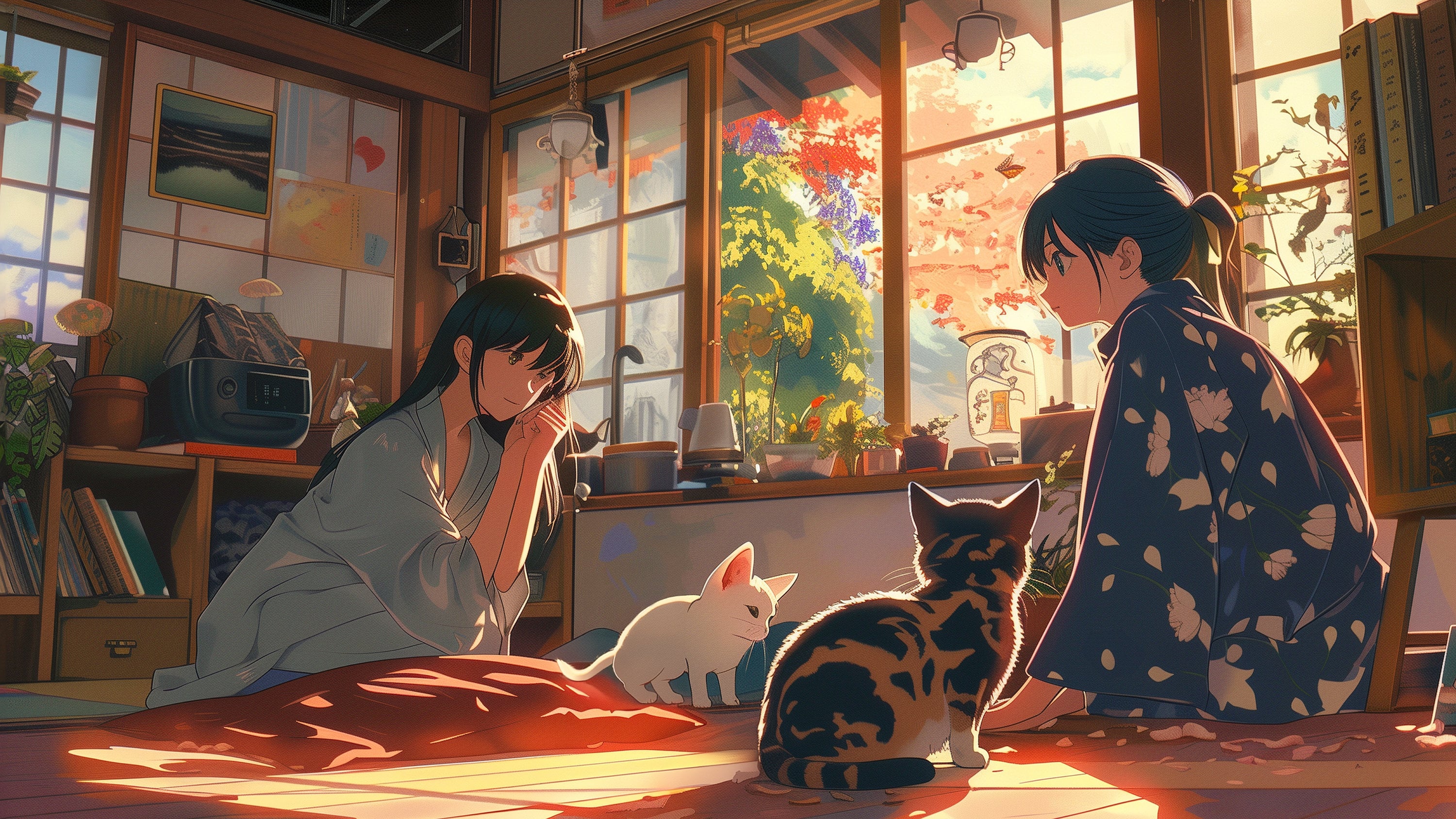 50 Anime 4K Desktop Wallpapers, Anime Style Computer Backgrounds, PC ...