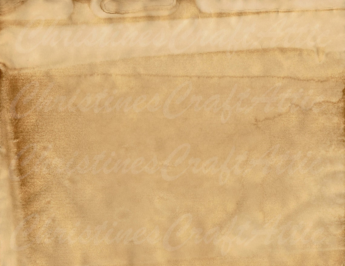 Coffee Dyed Papers Digital Journal Kit, Printables, Scrapbooking, Junk ...