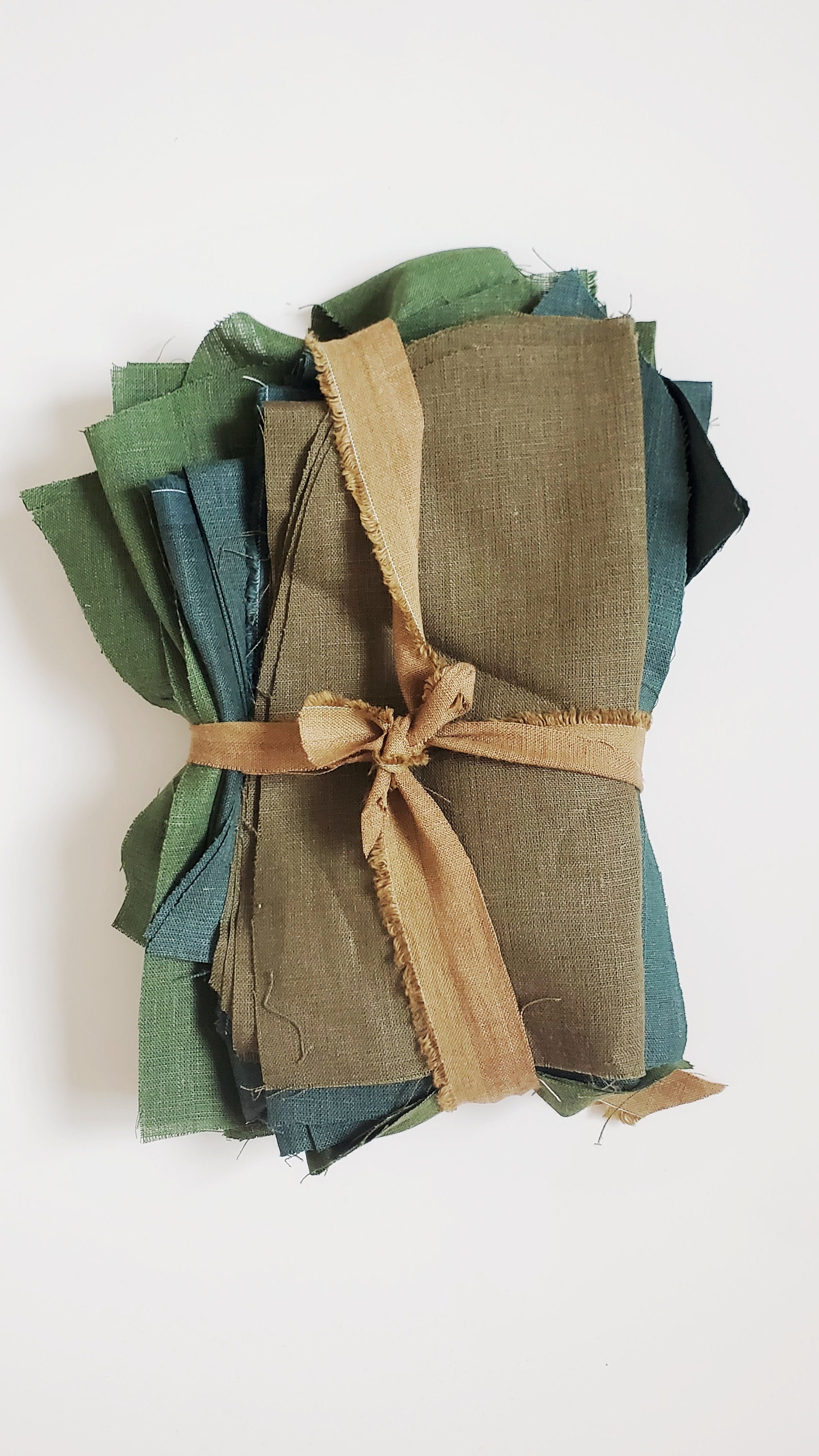 1lb Fabric Scraps Linen Cotton Corduroy and Flannels | Etsy