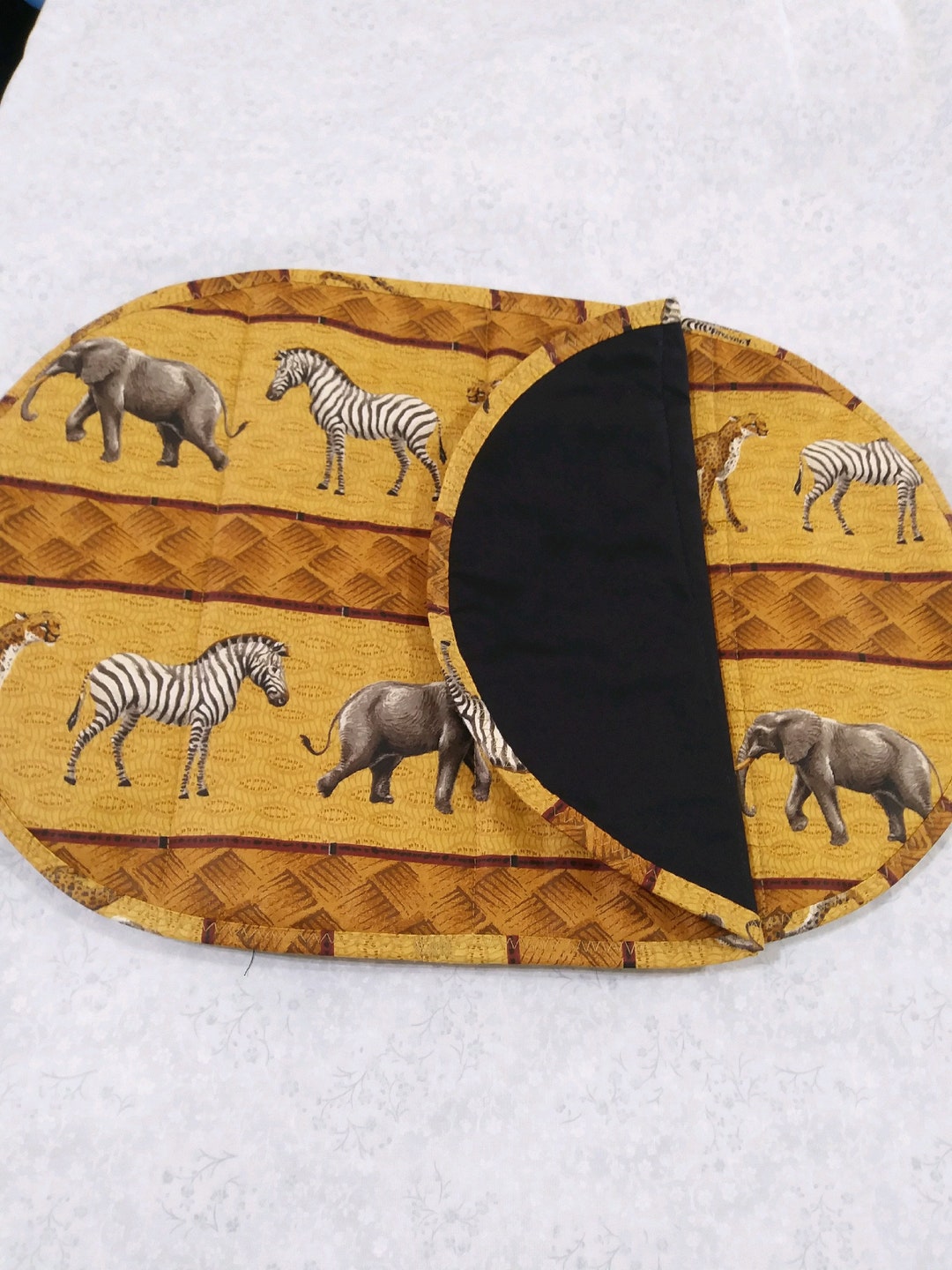 Jungle Animal/safari Placemats Set of 4 - Etsy