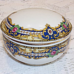 France Vintage - Charming Small Porcelain Box From Limoges France ...
