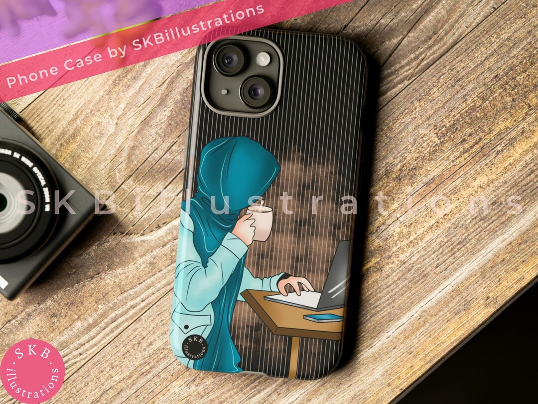 Hijabi Boss Woman Gift Muslimah Muslim Woman Phone Case Muslim Girl ...