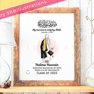 Muslim Hijabi Graduation Gift Quran Arabic Graduation Keepsake Friend ...