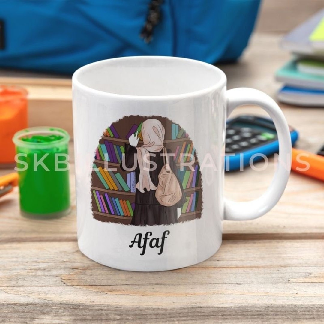 Hijabi Mug Islamic Gift Personalized Muslim Mug Gift Muslim - Etsy