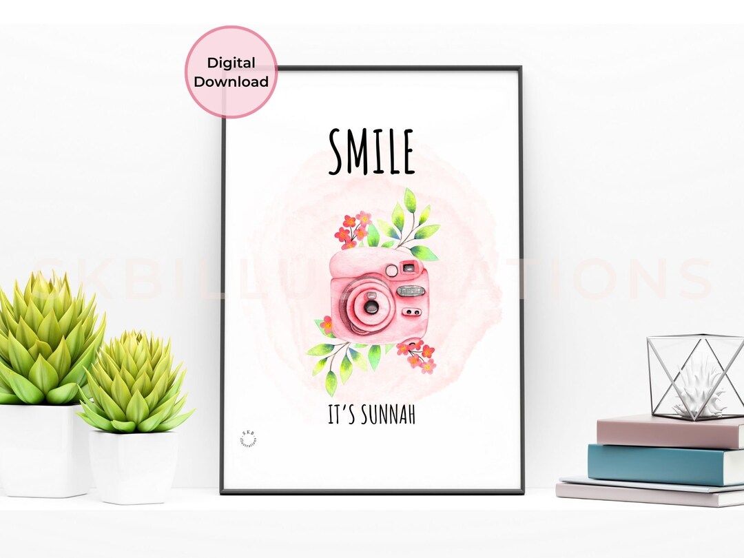 Smile Its a Sunnah Islamic Quote Art Islamic Reminders Islamic - Etsy