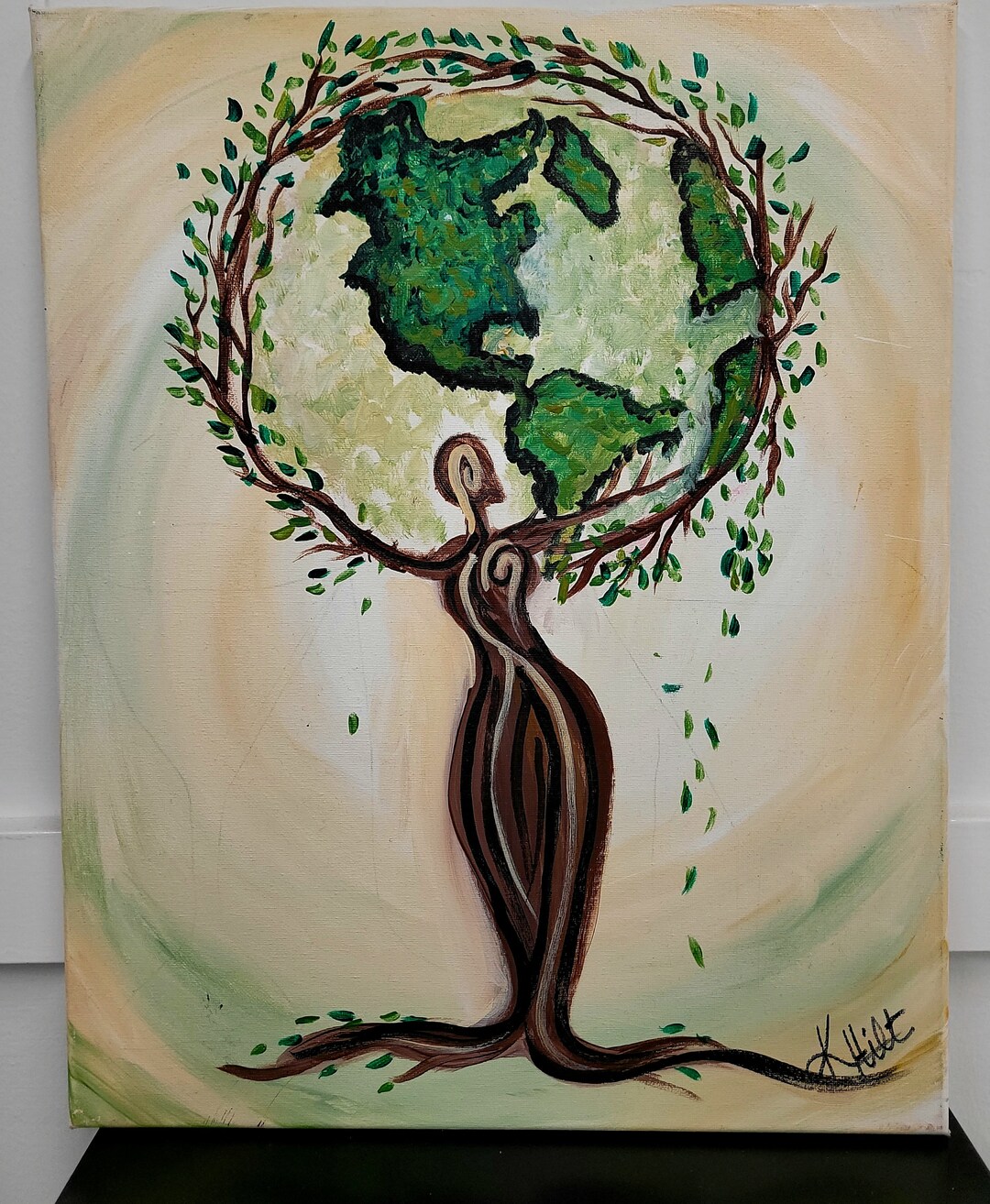 EARTH MAMA (painting) - Etsy