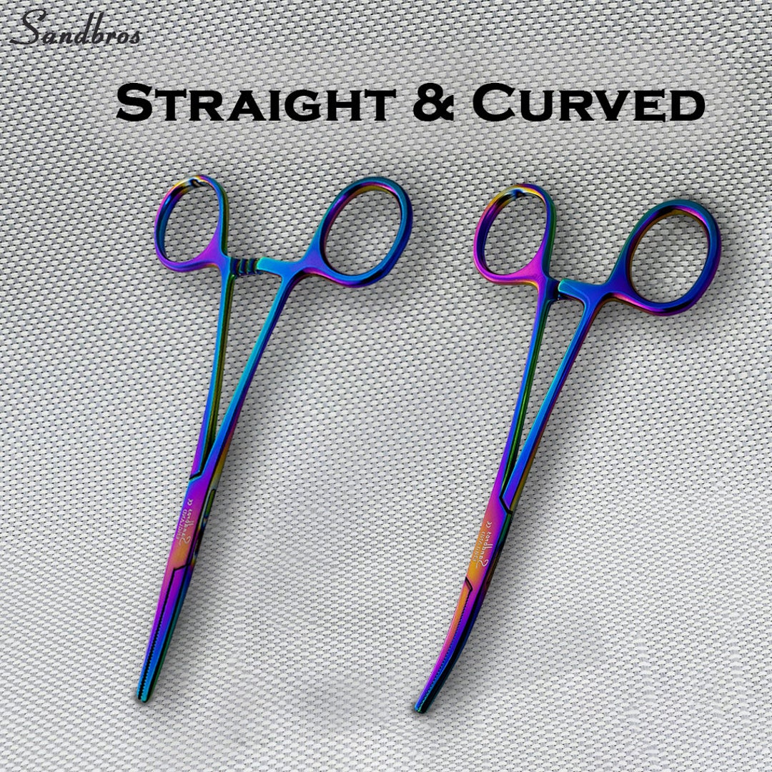 Kelly Forceps LOCKING HEMOSTAT CLAMPS for Dental & Surgical Use 14cm ...