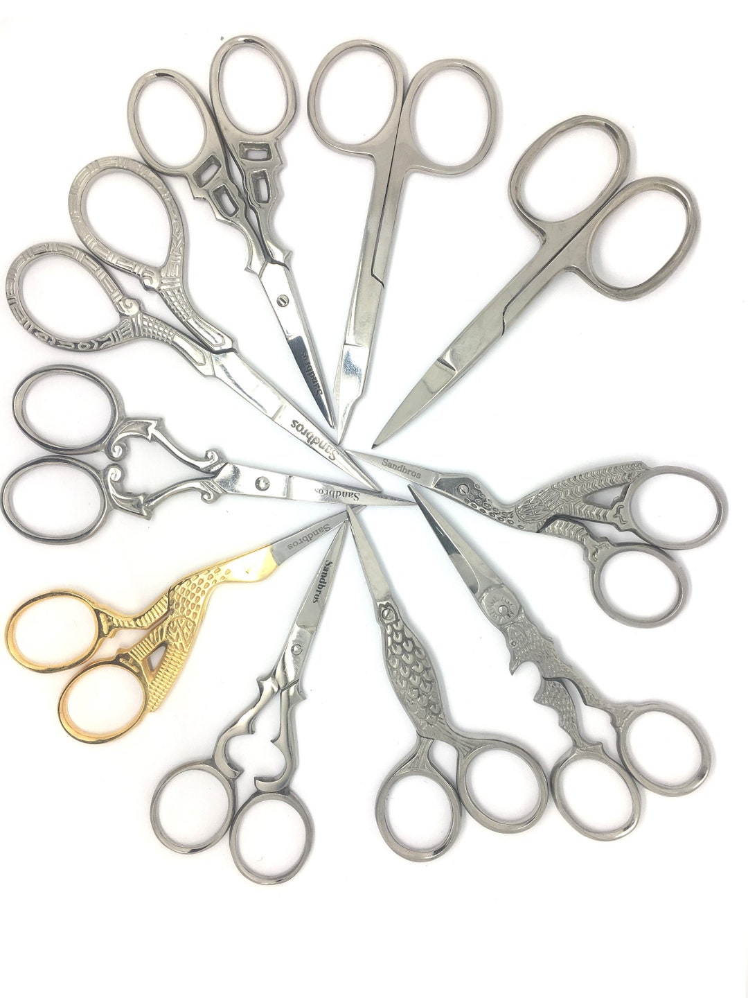 Scissors Full Selection Embroidery, Shears, General Purpose - Etsy