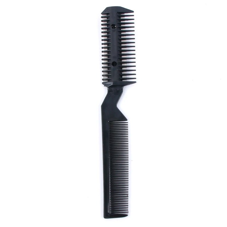 Pet Grooming 2 in 1 Comb With Razor for Dogs Hair Trimming & Detangling ...