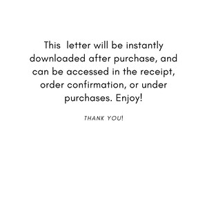 Draco Love Letter- Instant Download- 2 Page and Gender Neutral - Etsy