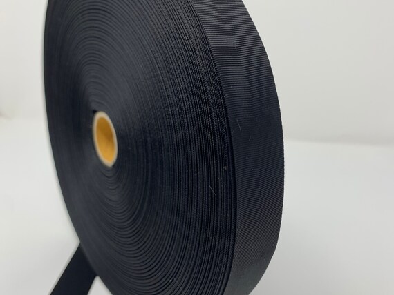 Sewing & Needlecraft - 10 YARDS 25mm wide Black Nylon Binding LIGHT ...