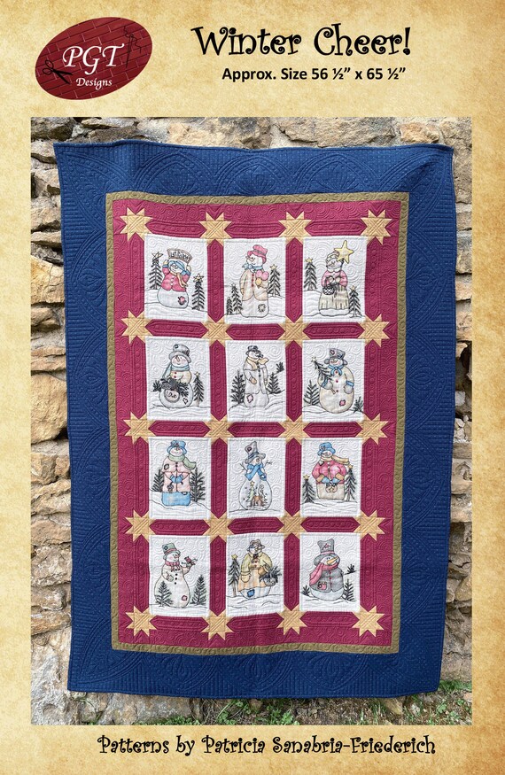 Winter Cheer Quilt Pattern - Etsy
