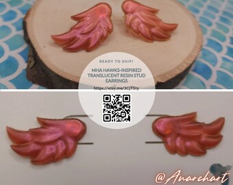 Hawks Earrings Mha - Etsy