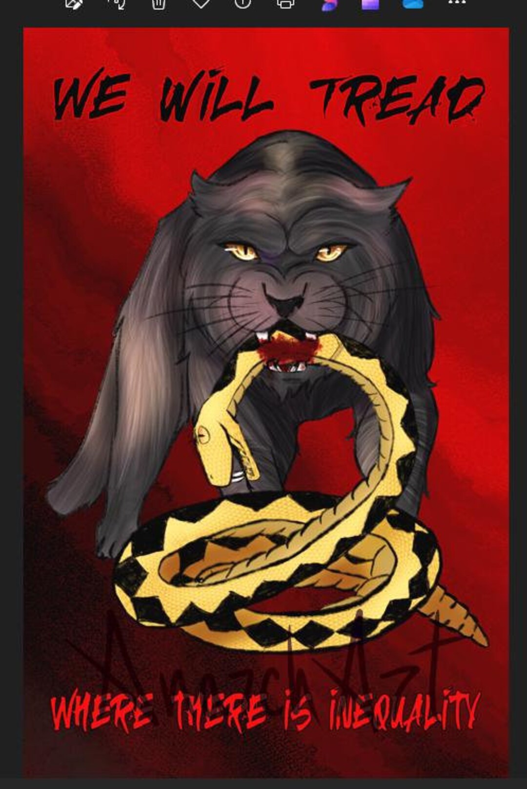 Social Justice Poster, Anarchist Art, Justice Print, Leftist Art ...