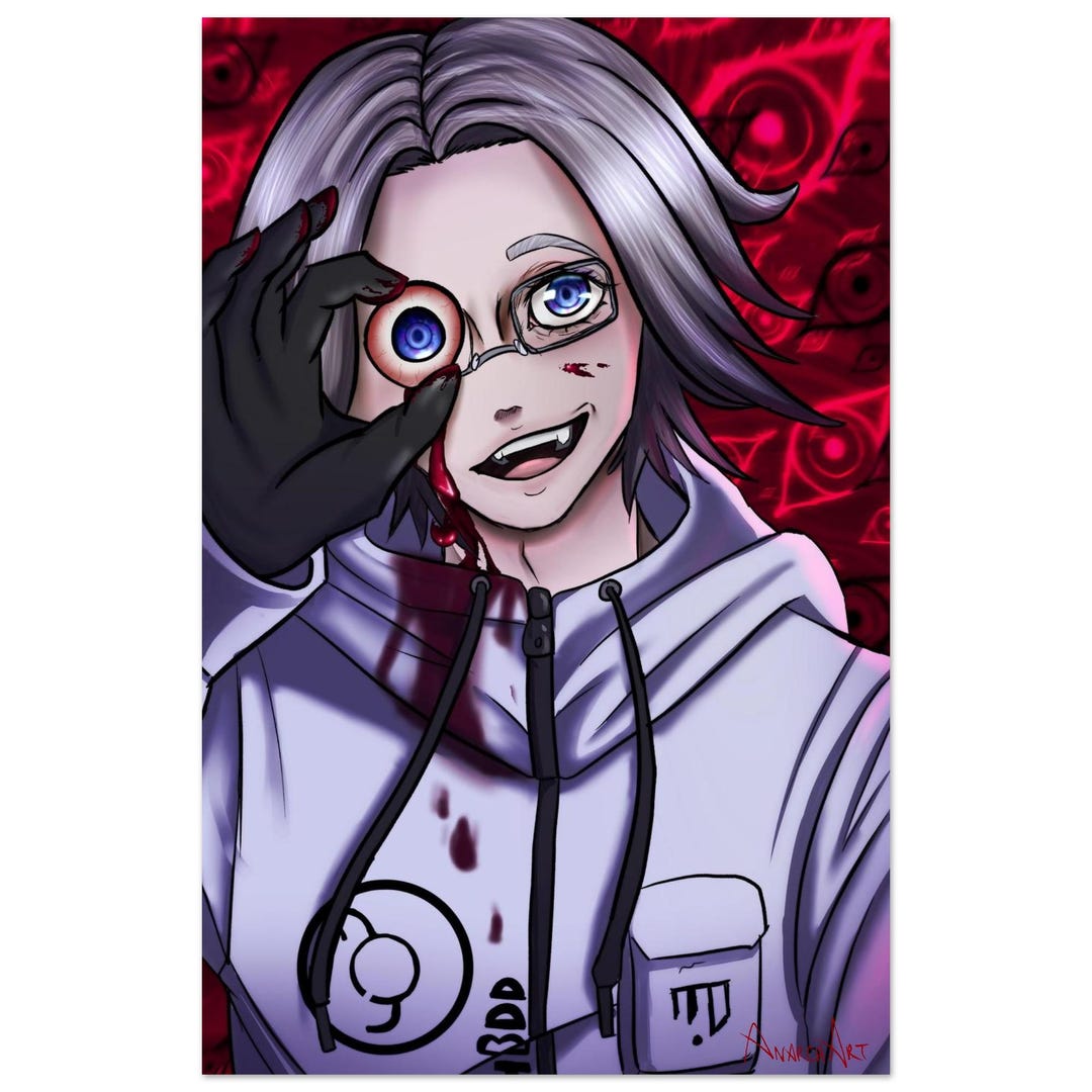 Eito Aotsuki Art Print: the Hundred Line Fanart, Semi-glossy Poster - Etsy