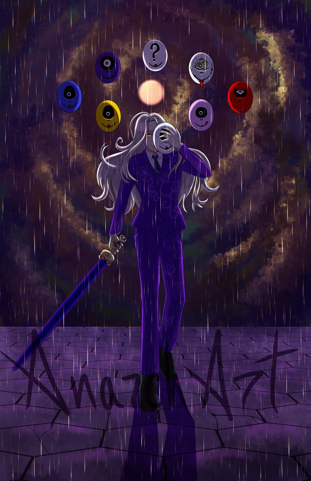 Makoto Kagutsuchi From Master Detective Archives:rain Code Fanart ...