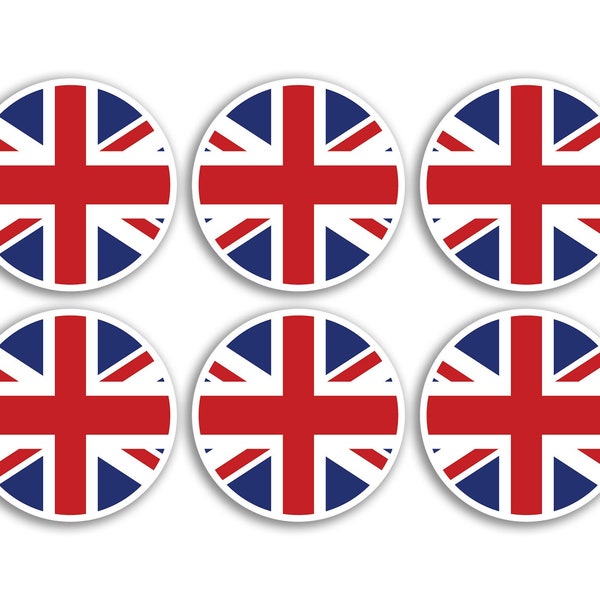 Vinyl Union Jack Stickers - Etsy