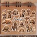 A5 Sticker Sheet Cockapoo Vinyl Stickers Golden Dog Puppy Cavapoo Pets ...