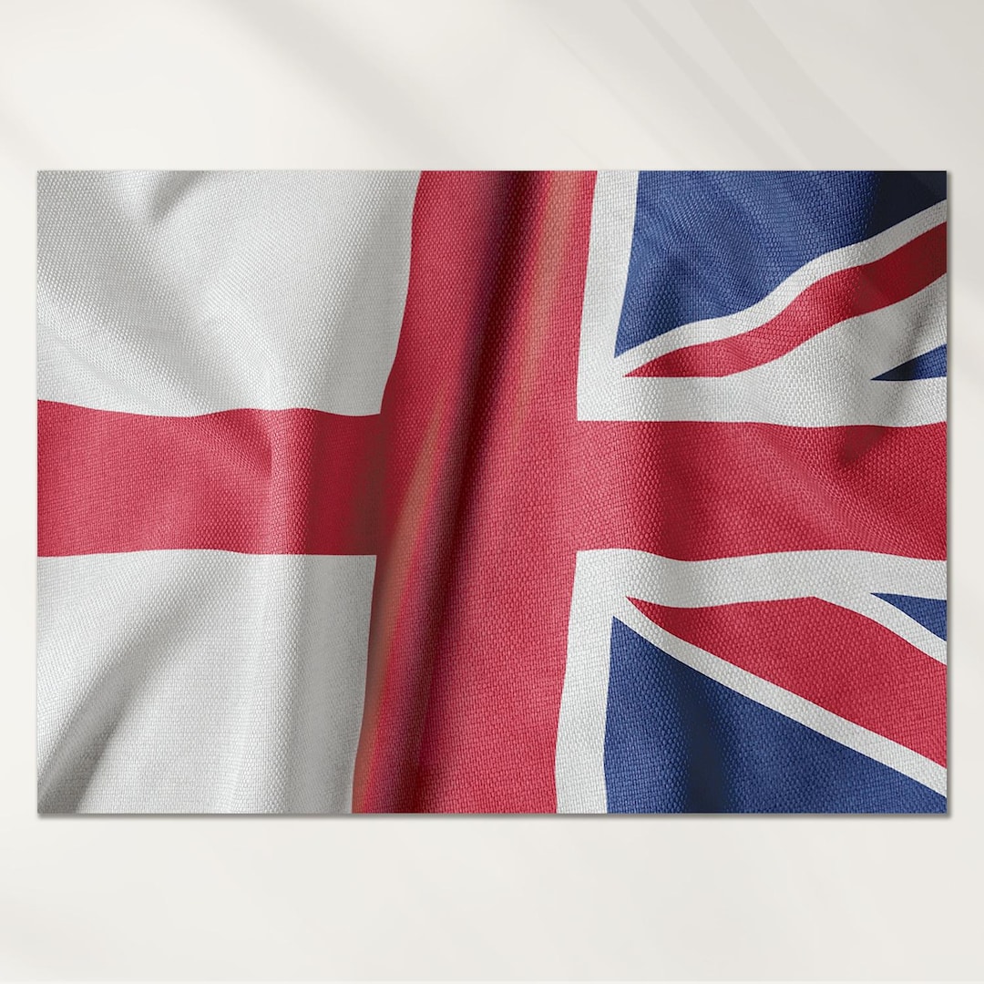 1 X England Union Jack Flag Poster English Mixed Flags UK GB United ...