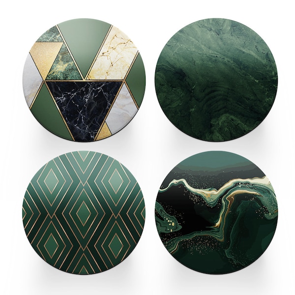 Art Deco Coasters - Etsy