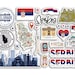 2 X 20cm Waving Malaysia Flag Vinyl Stickers Malaysian Travel Adventure ...