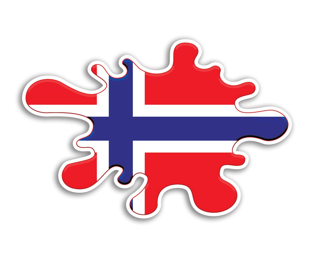 2 X 15cm Norway Flag Vinyl Stickers Norwegian Europe Travel Holiday ...