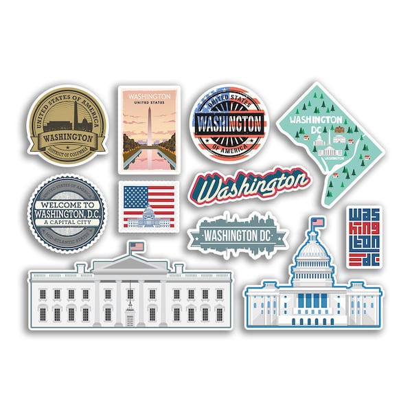 Washington Sticker - Etsy