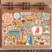 A5 Sticker Sheet Europe Landmarks Vinyl Stickers Road Trip Adventure ...