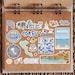 A5 Sticker Sheet Corfu Landmarks Vinyl Stickers - Greece Greek Beach ...