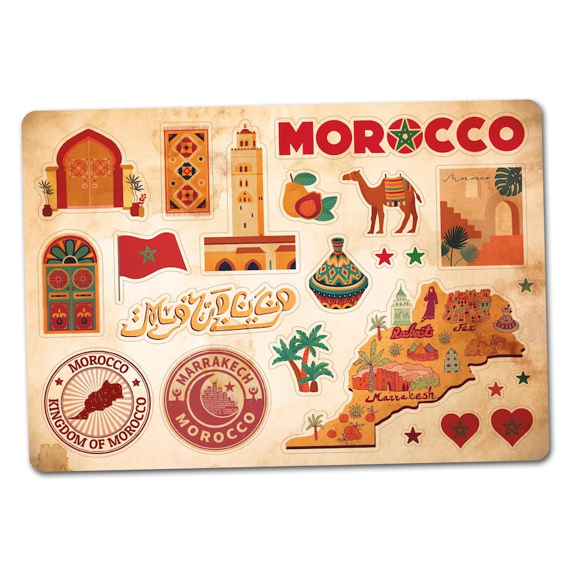 Sahara Desert Stickers - Etsy UK