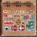 A5 Sticker Sheet Copenhagen Landmarks Vinyl Stickers - Denmark Beach ...