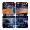 A5 Sticker Sheet Norway Landmarks Vinyl Stickers Bright Norwegian Map ...