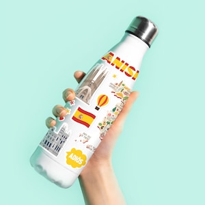 A5 Sticker Sheet Spanish Vinyl Stickers - Spain Espanol School Book ...